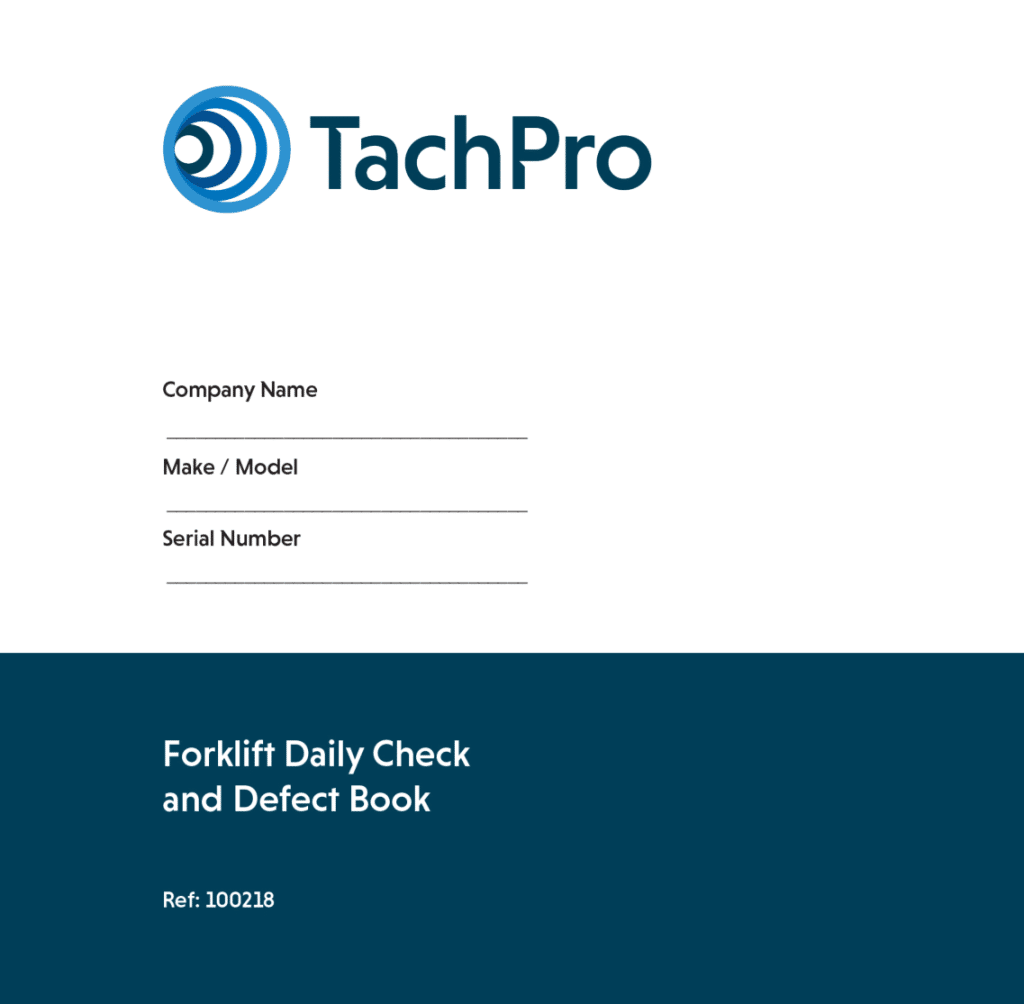 Driver Forklift Daily Check And Defect Book | Network Telex